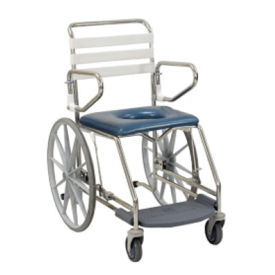 K Care Shower Commode Weight Bearing Platform - Self Propelled | Aidacare