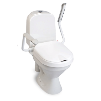 Etac Hi-Loo Toilet Seat Raiser with Arm Support | Aidacare