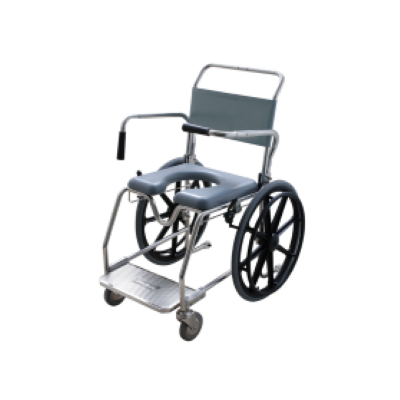 Shower Commode - Self Propelled - 460mm width | Aidacare